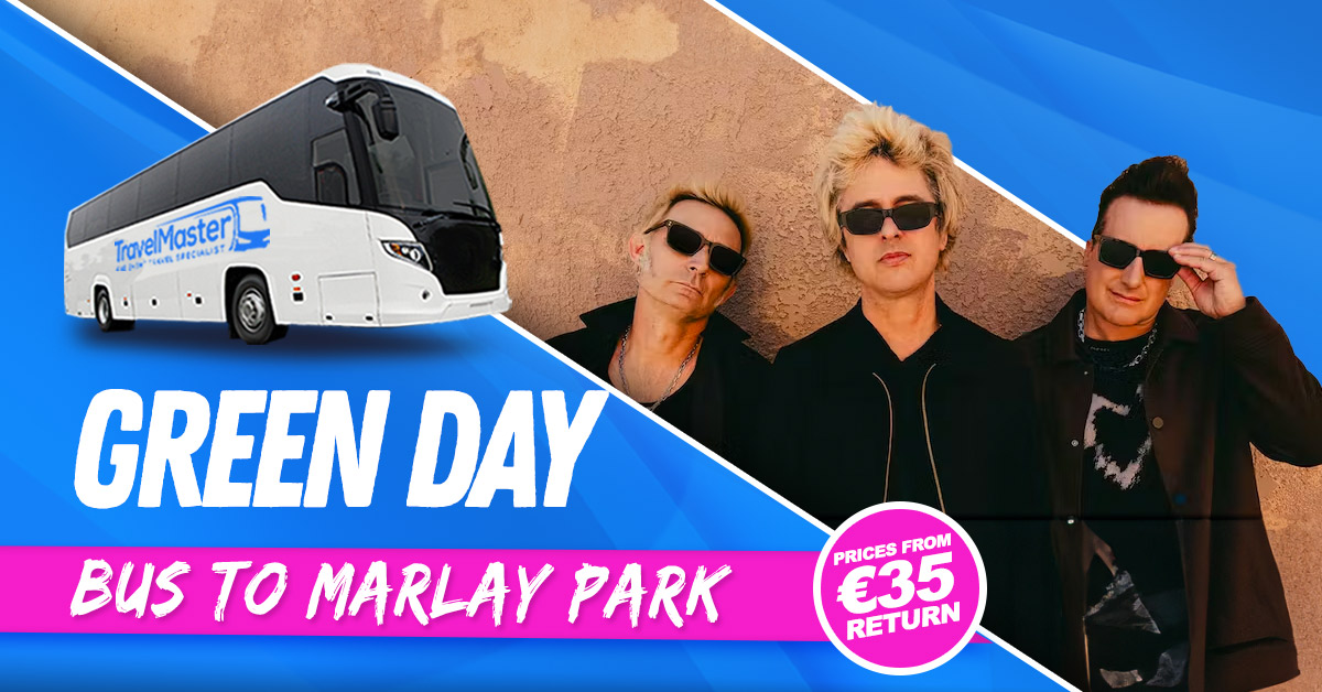 Bus to Green Day Marlay Park Dublin 2024 - Travel Master