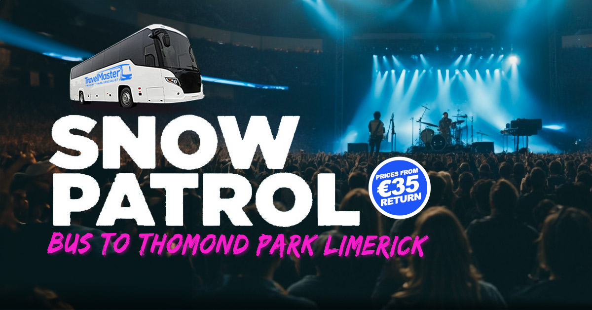 Bus to Snow Patrol Thomond Park 2024