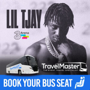 Bus to Lil Tjay 3Arena Dublin 2024 - TravelMaster