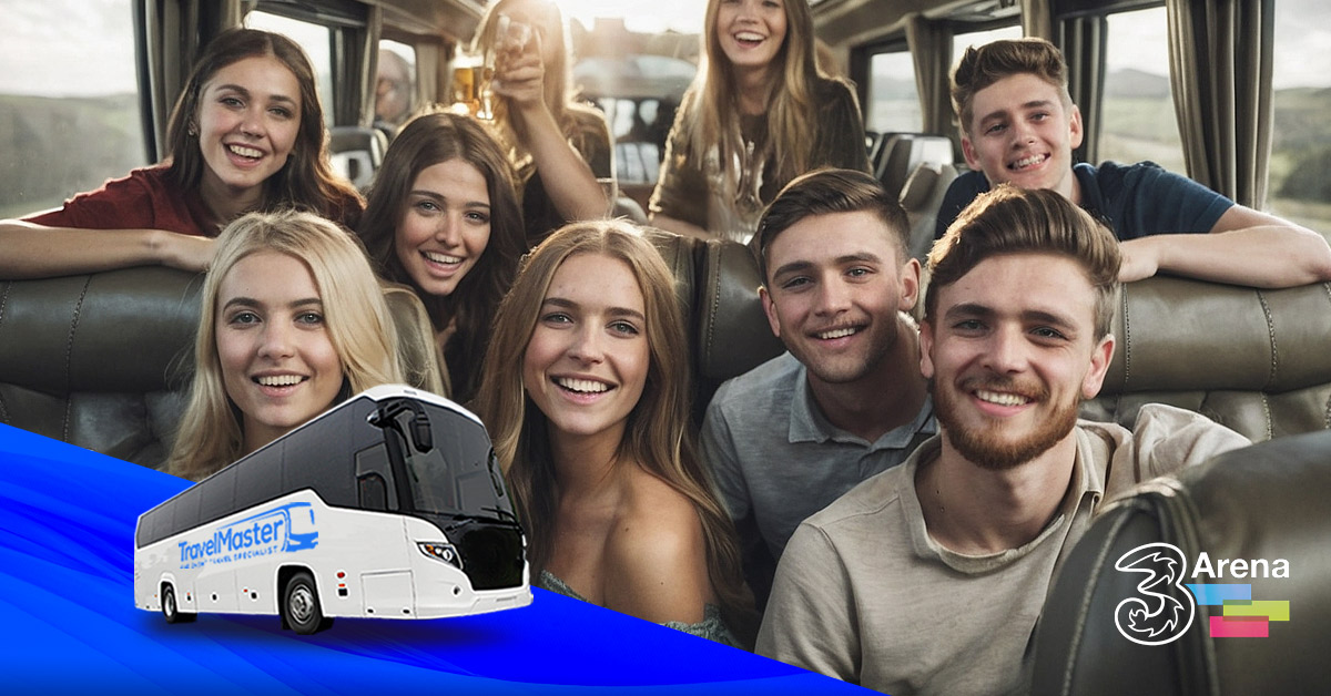 Concert Bus From Galway to 3Arena Dublin - TravelMaster