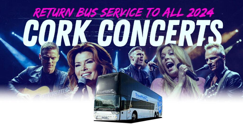 Bus to Cork Concerts and Events - Return Bus Service