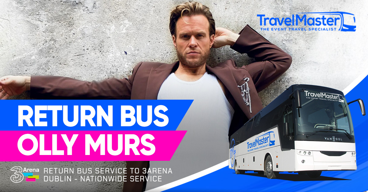 Bus to Olly Murs 3Arena Dublin 2025