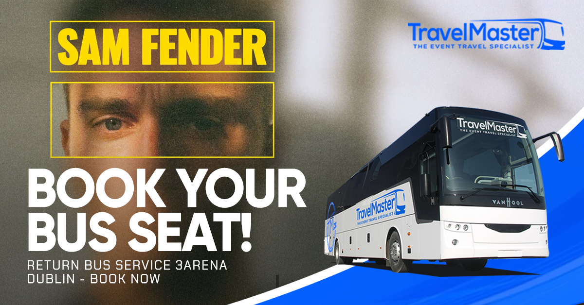 Bus to Sam Fender 3Arena Dublin 2024