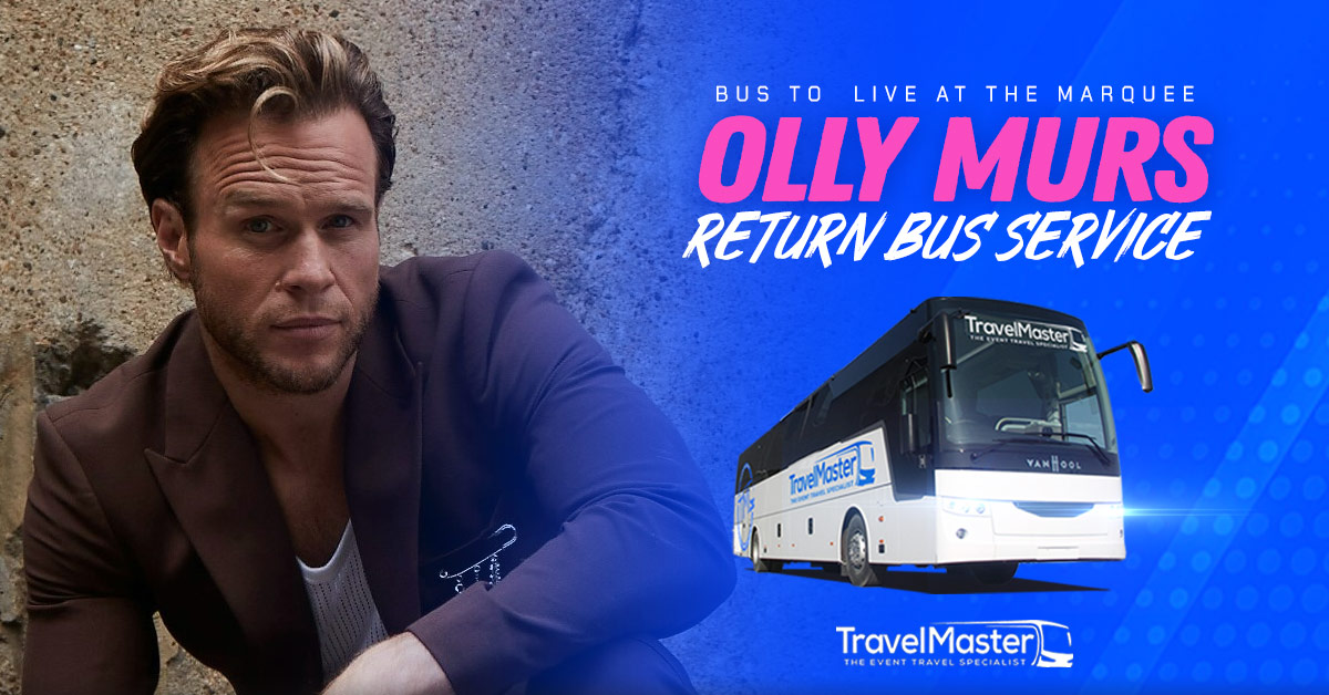Bus to Olly Murs Live at the Marquee Cork 2025 - Return Service