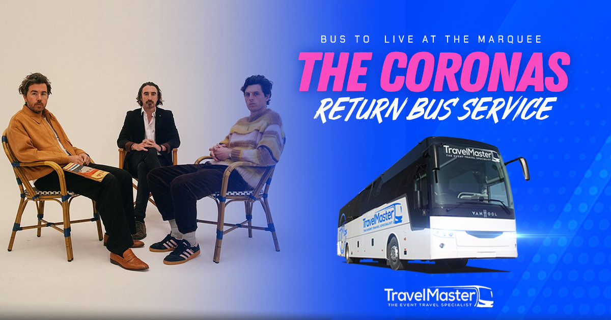 Bus to The Coronas Live at the Marquee Cork 2025 - Return Servive