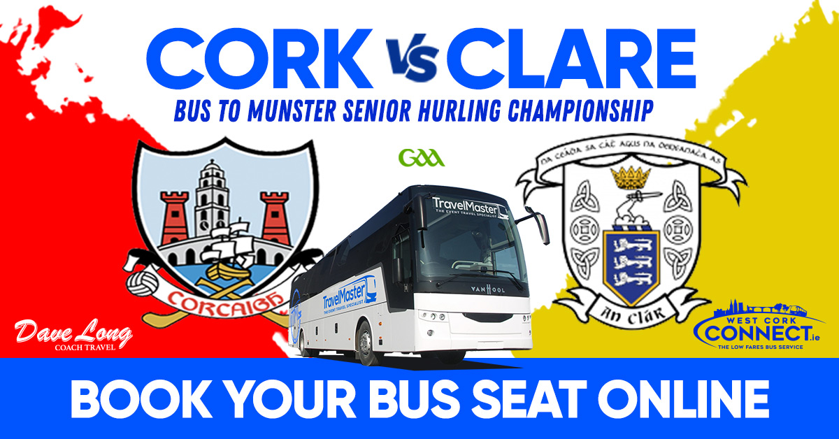 Bus to Cork vs Clare Munster SHC, Zimmer Biomet Páirc Chíosóg, Ennis ...