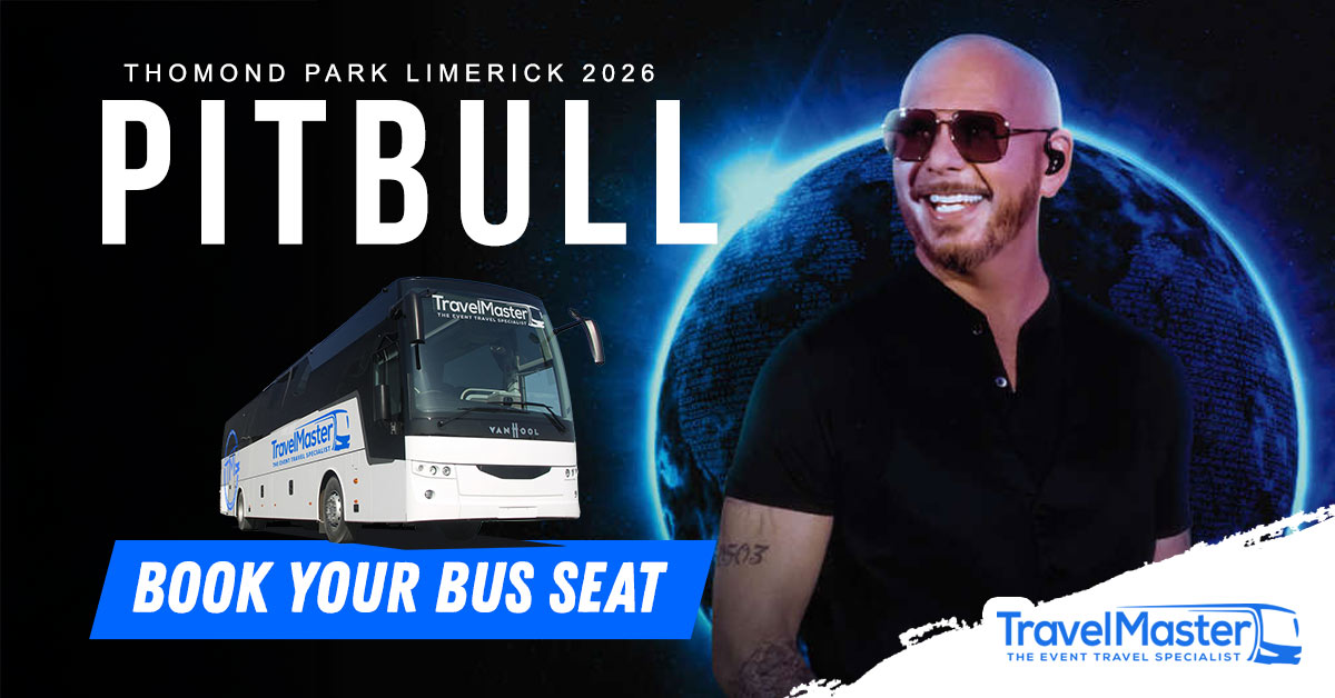 Bus to Pitbull in Thomond Park Limerick 2026 - Nationwide Return
