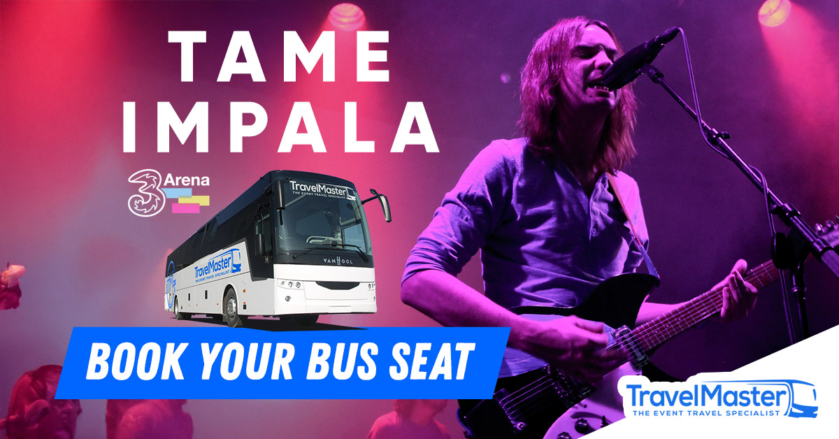 Bus to Tame Impala in the 3Arena Dublin 2026- Nationwide Return