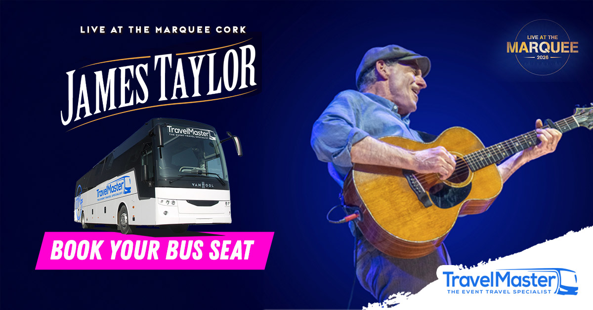 Bus to James Taylor Live at the Marquee Park Cork 2026