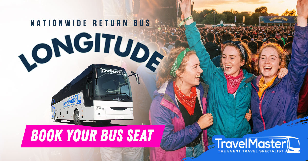 Bus to Longitude Festival 2026 - Nationwide Daily & Return Service